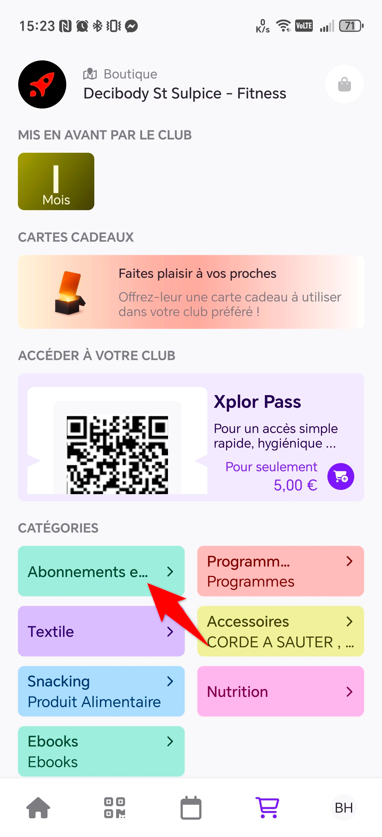 A la découverte de l'application Xplor Active – Xplor Deciplus